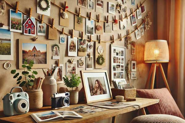 Creative Ways to Display Photos Beyond Albums and Frames